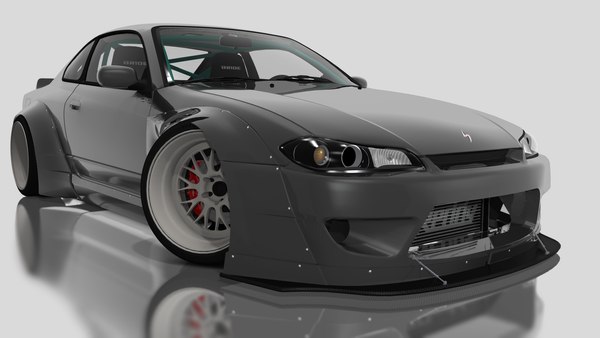 modelo 3d Nissan Silvia S15 Rocket Bunny - TurboSquid 2404458