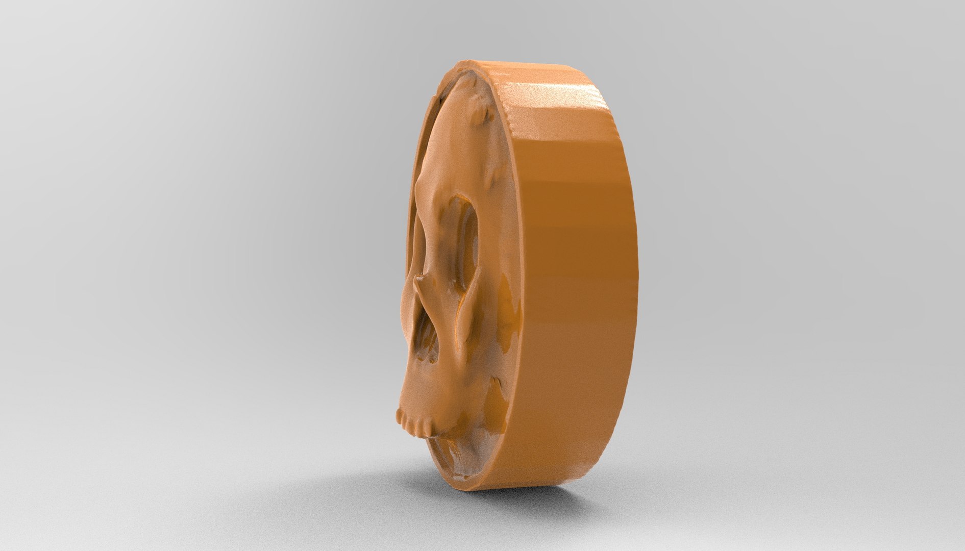 3D model pirate coin - TurboSquid 1854577