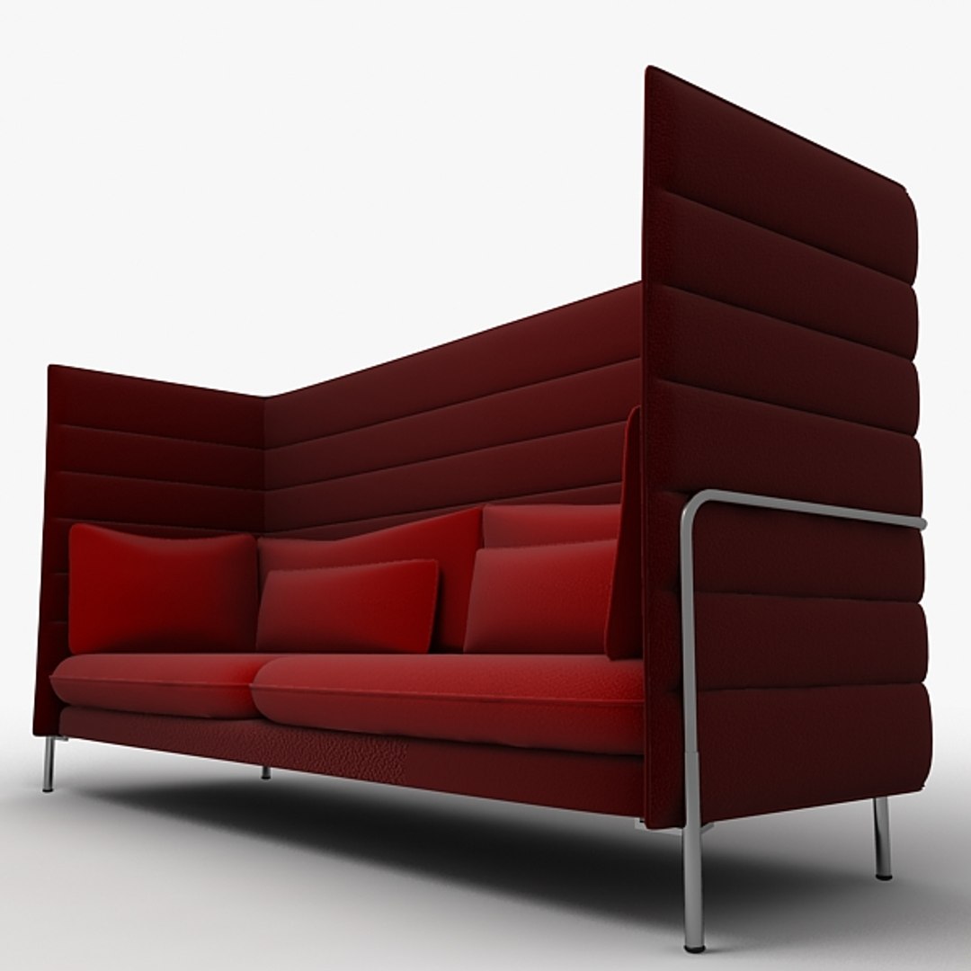 3ds max vitra alcove chair
