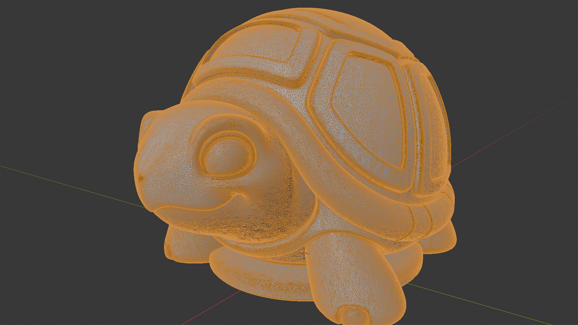 Cartoon Turtle Figurine 3D Print Model 3D - TurboSquid 2486759