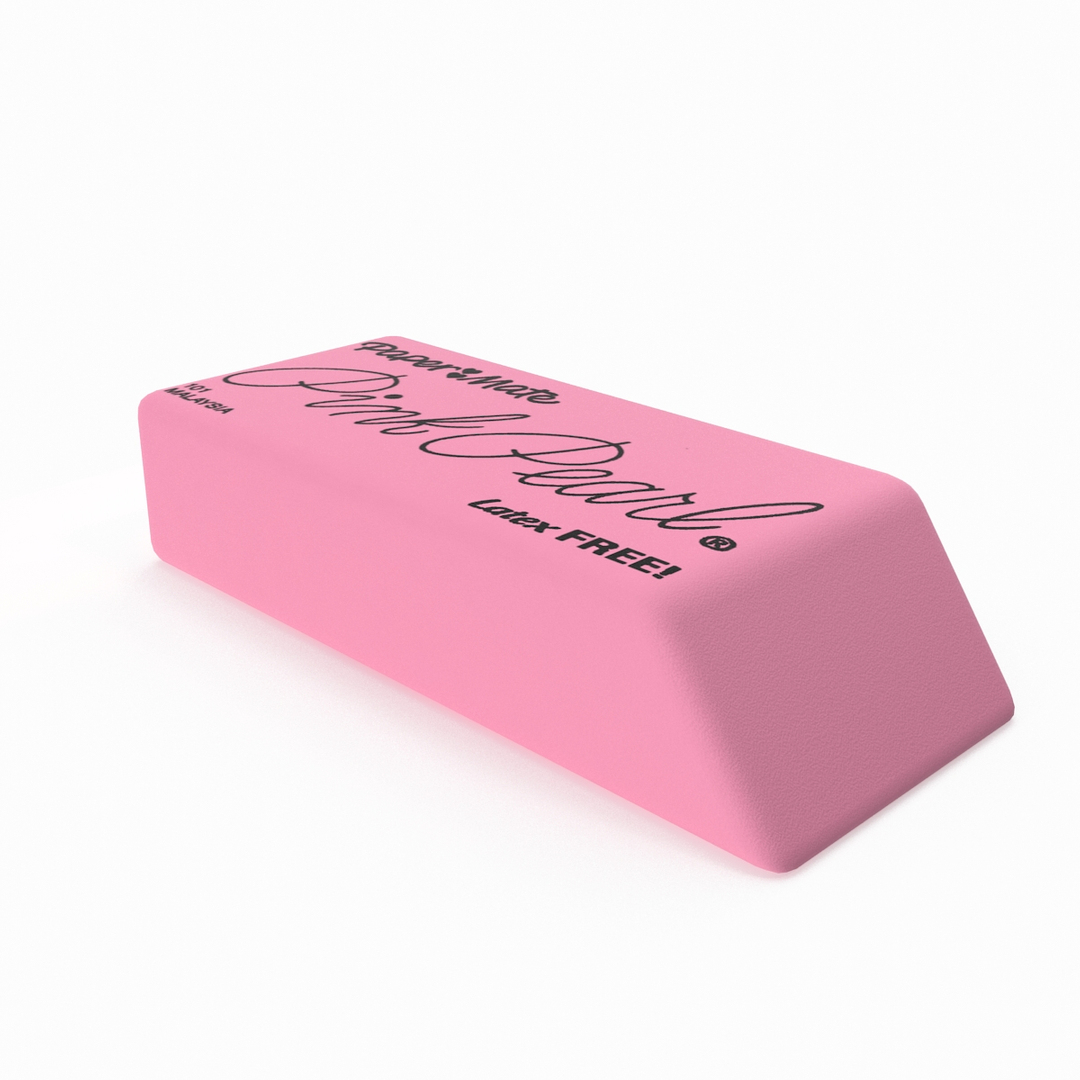 Rubber Eraser 3D Model - TurboSquid 1166328