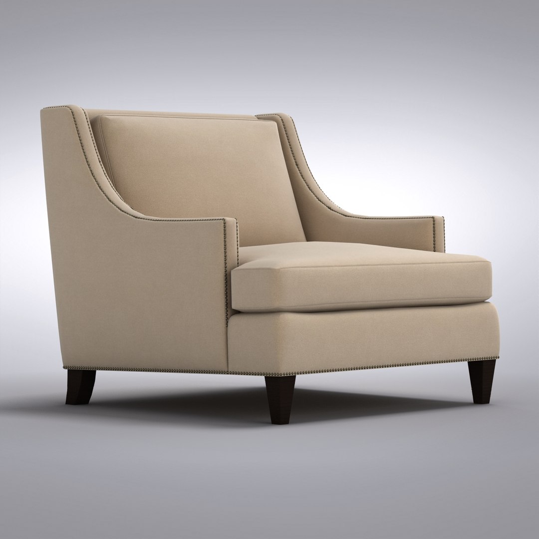 3d Crate Barrel - Barrington Model