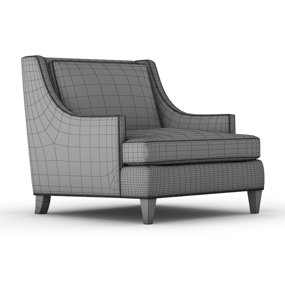 3d Crate Barrel - Barrington Model