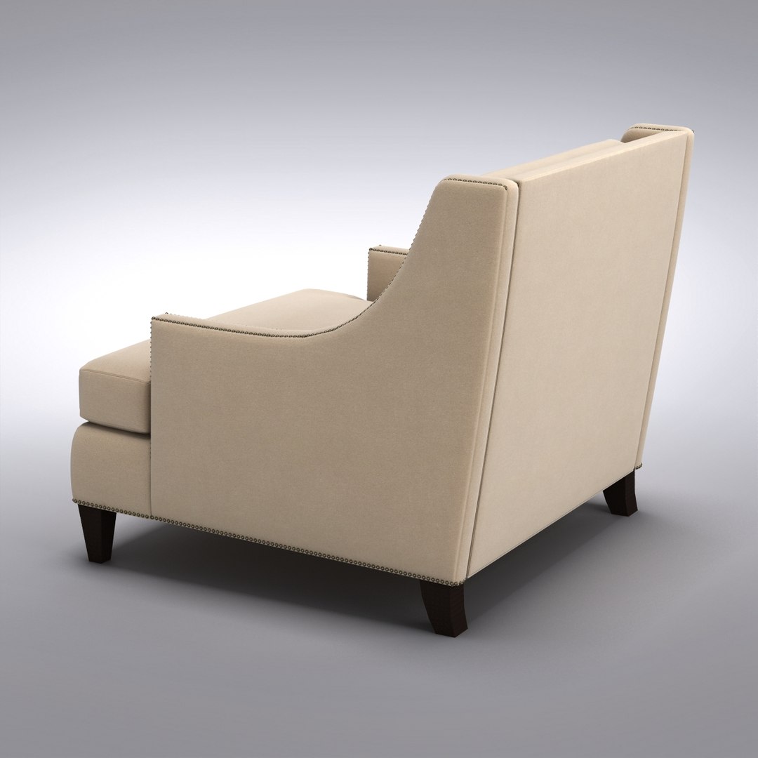 3d Crate Barrel - Barrington Model