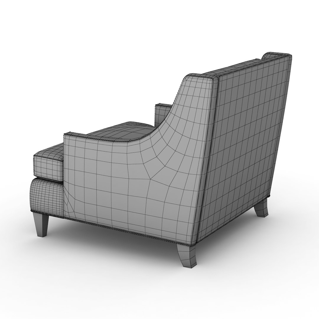 3d Crate Barrel - Barrington Model