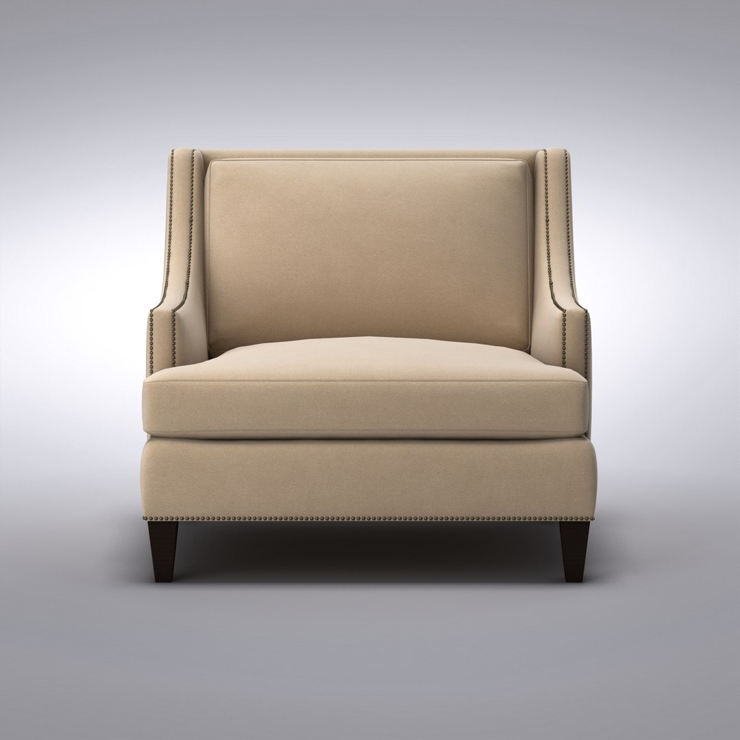 3d Crate Barrel - Barrington Model
