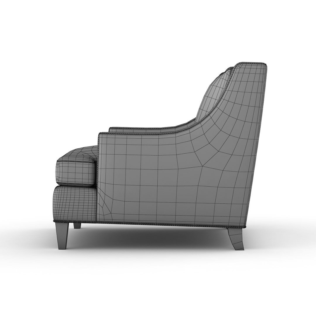 3d Crate Barrel - Barrington Model