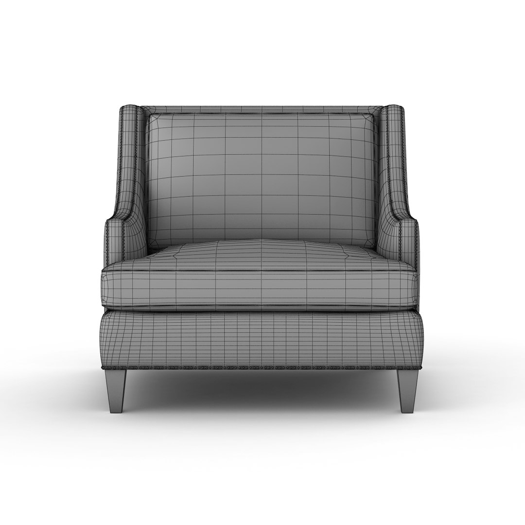 3d Crate Barrel - Barrington Model