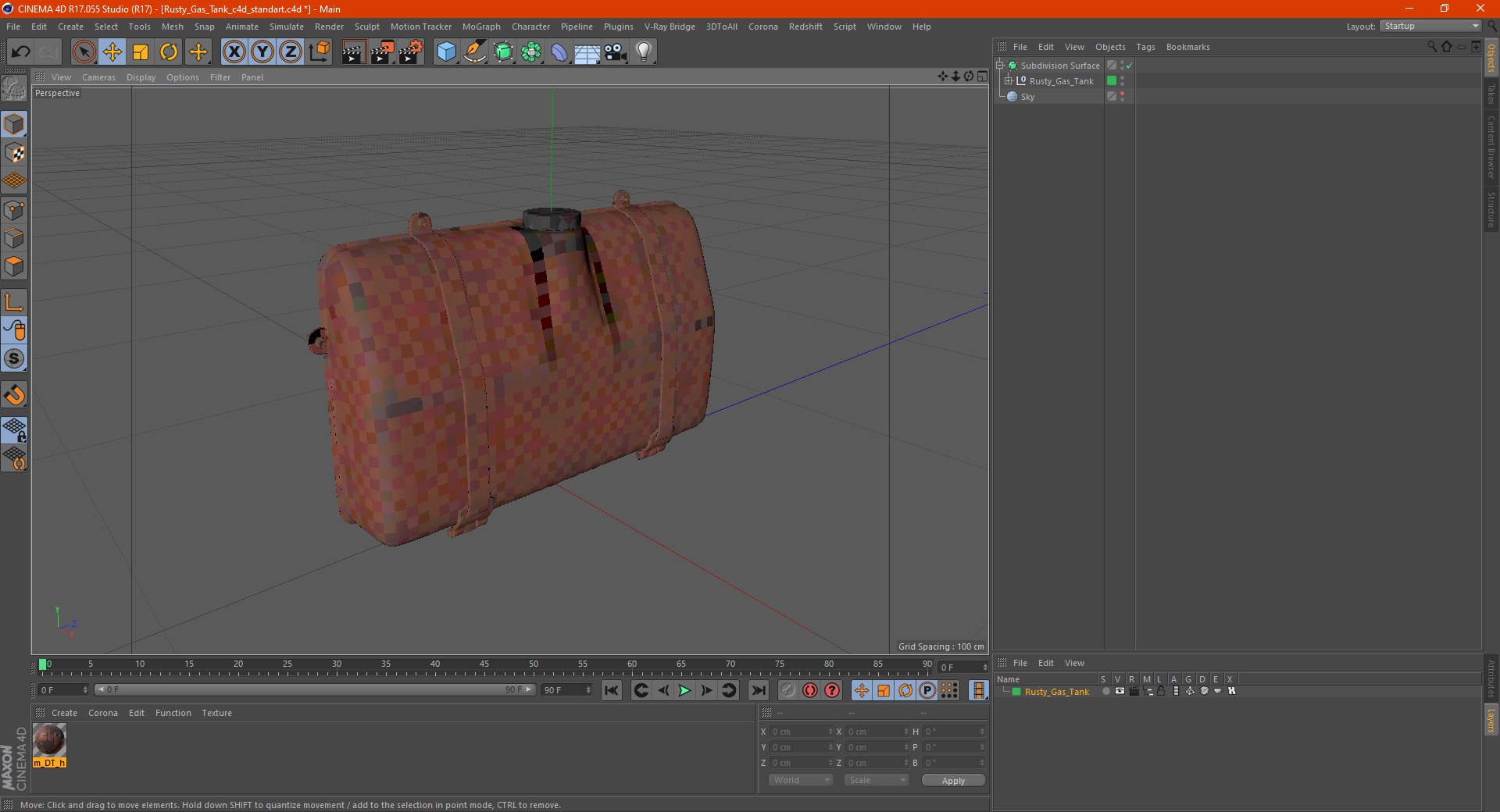 Rusty Gas Tank 3D Model - TurboSquid 1575794