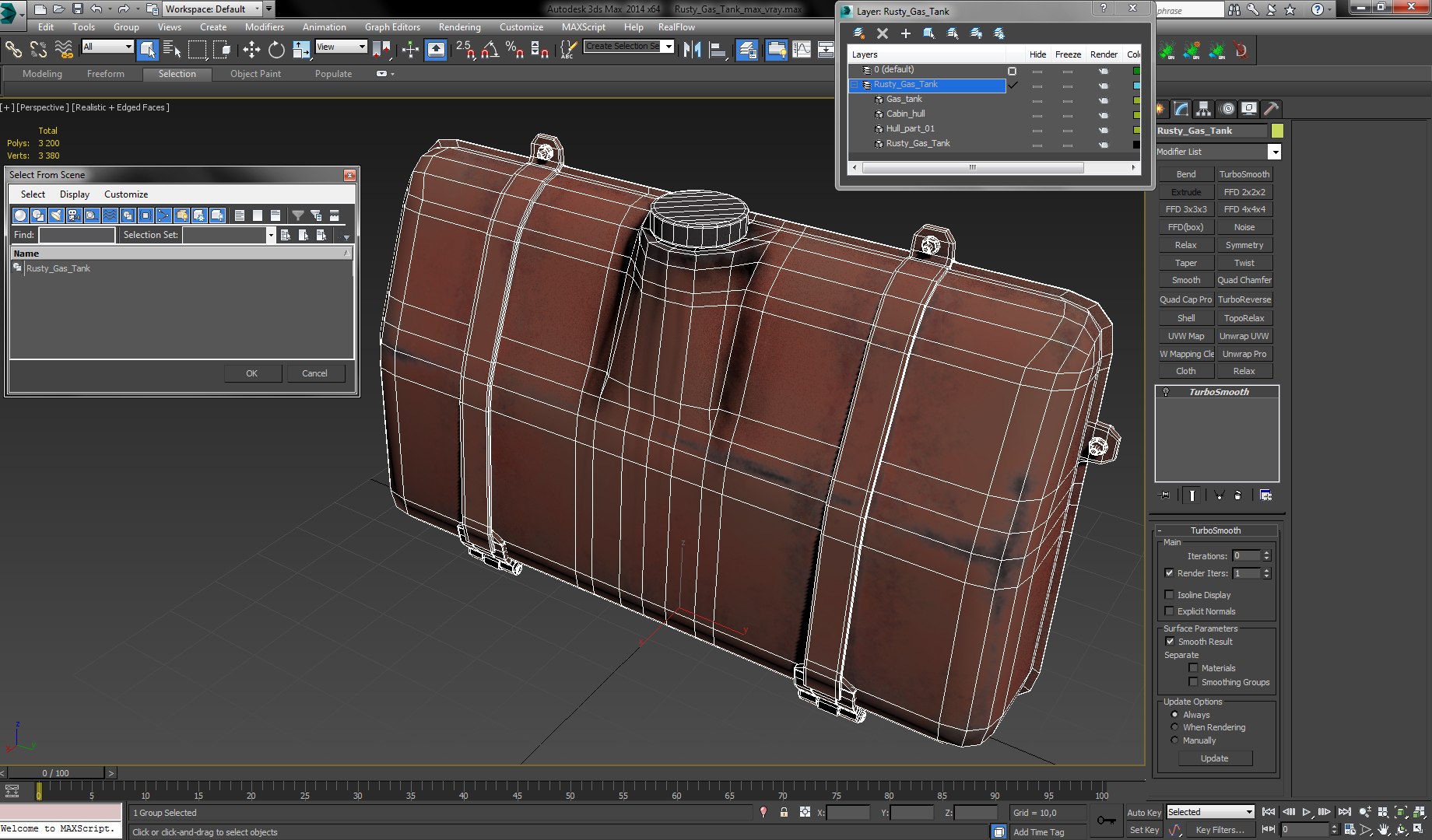 Rusty Gas Tank 3D Model - TurboSquid 1575794