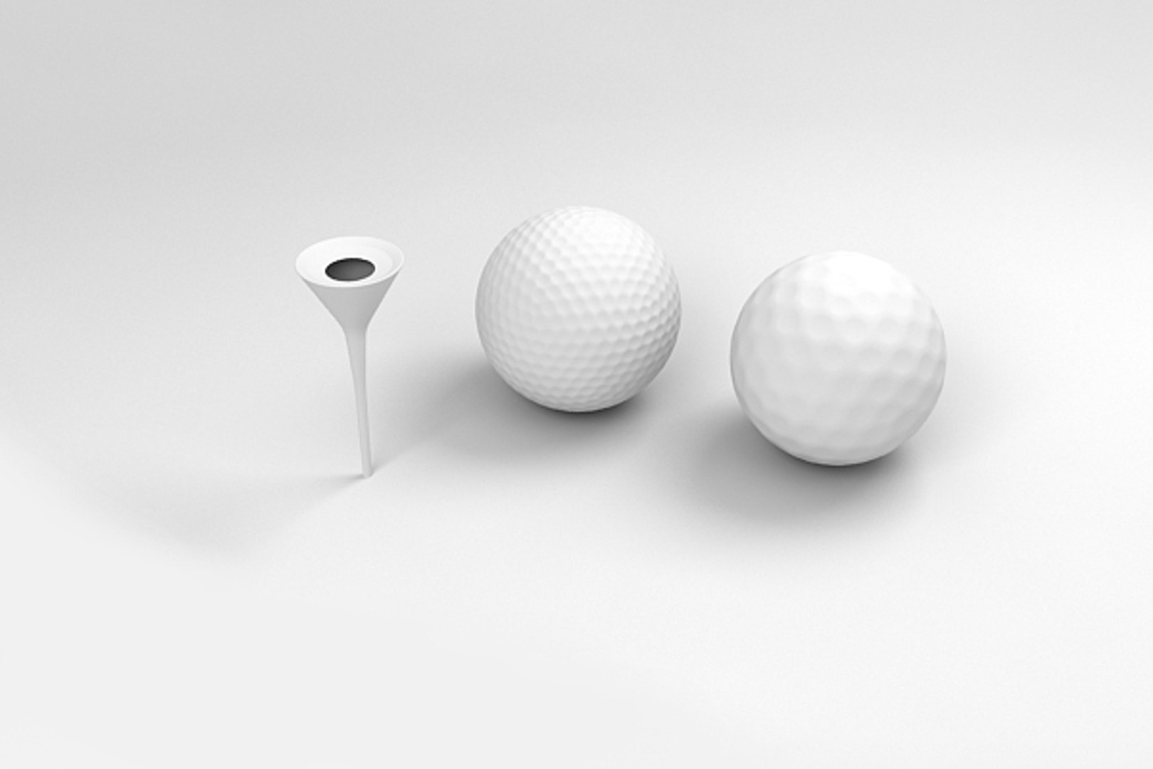3d Model Golf Pack