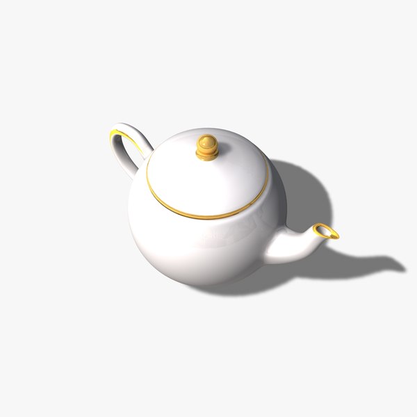 tea pot teapot 3d c4d