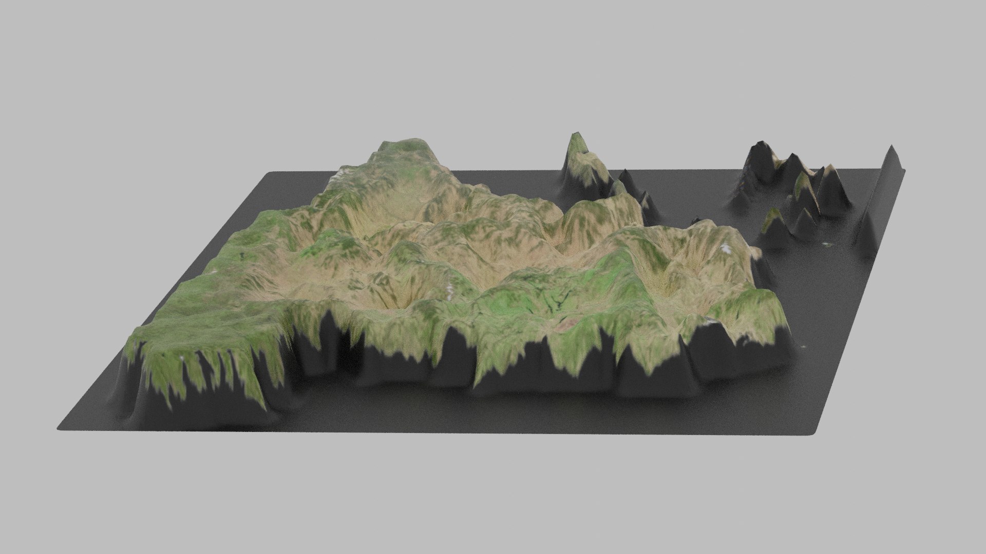 3D Model Spain Map Country - TurboSquid 2076362