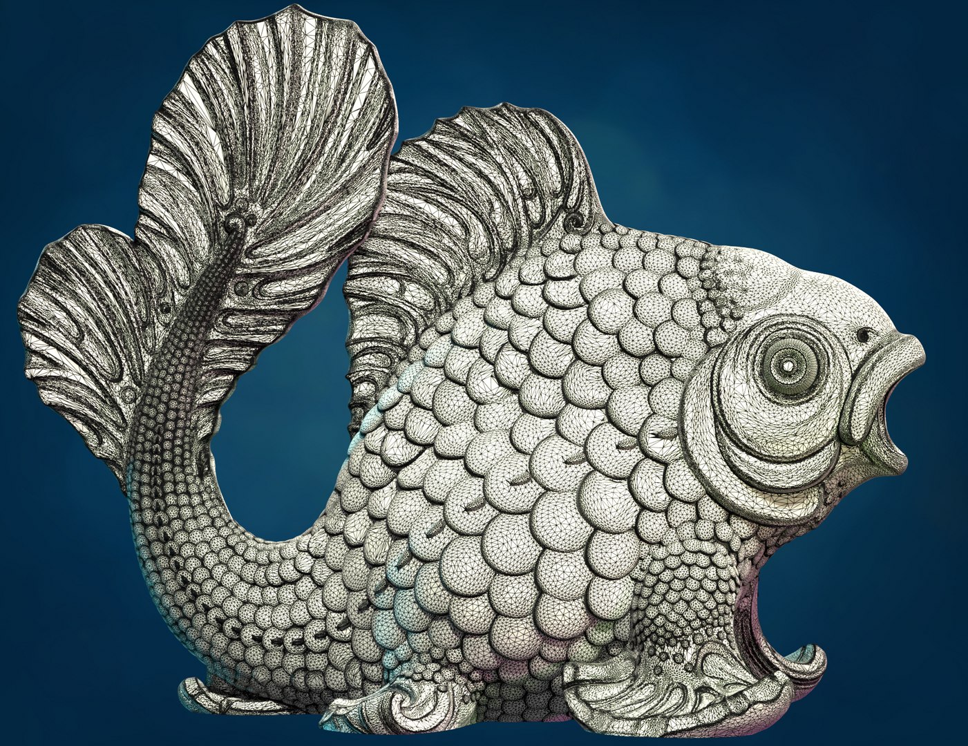 3D Model Fish Printable - TurboSquid 2074609