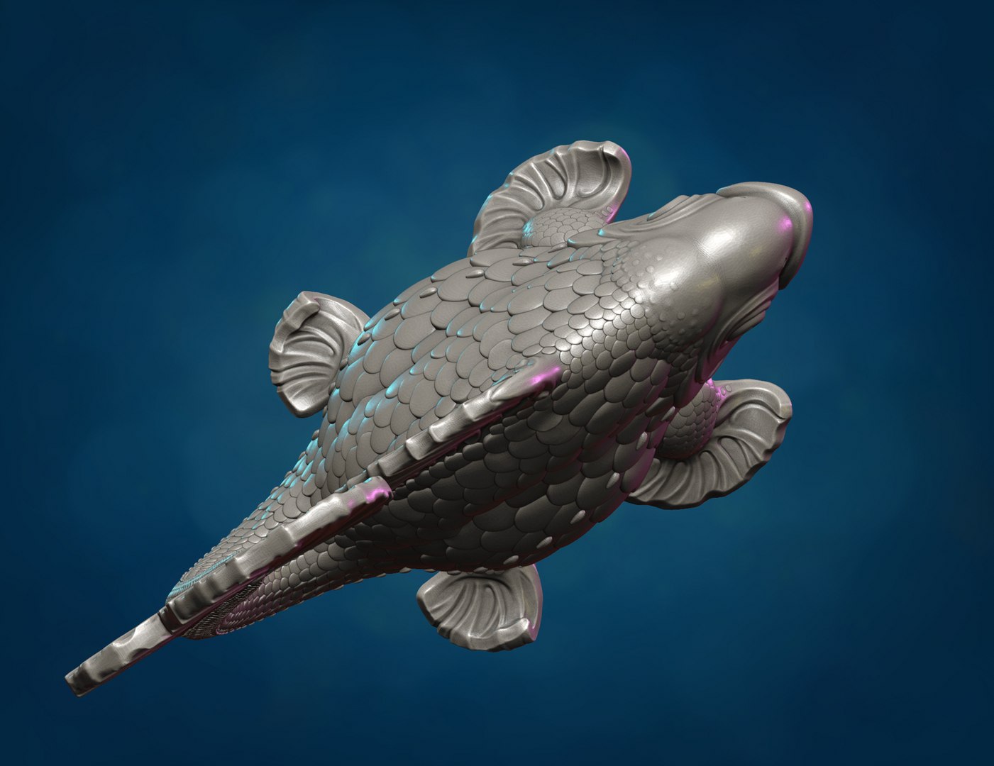 3D Model Fish Printable - TurboSquid 2074609