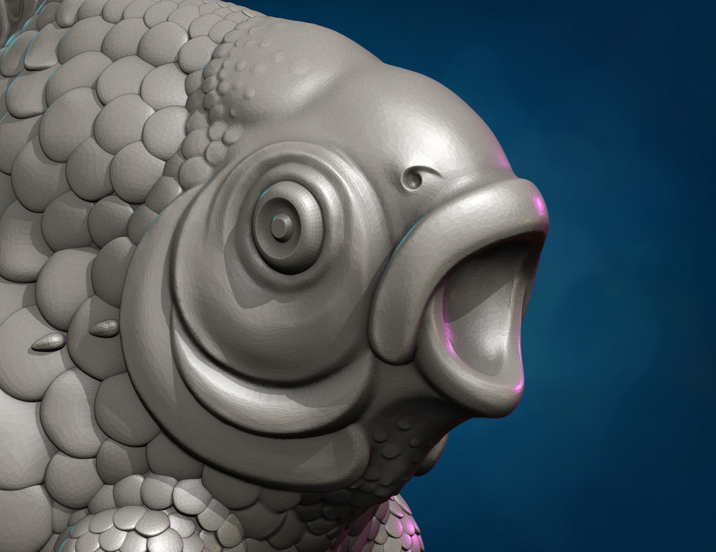 3D Model Fish Printable - TurboSquid 2074609