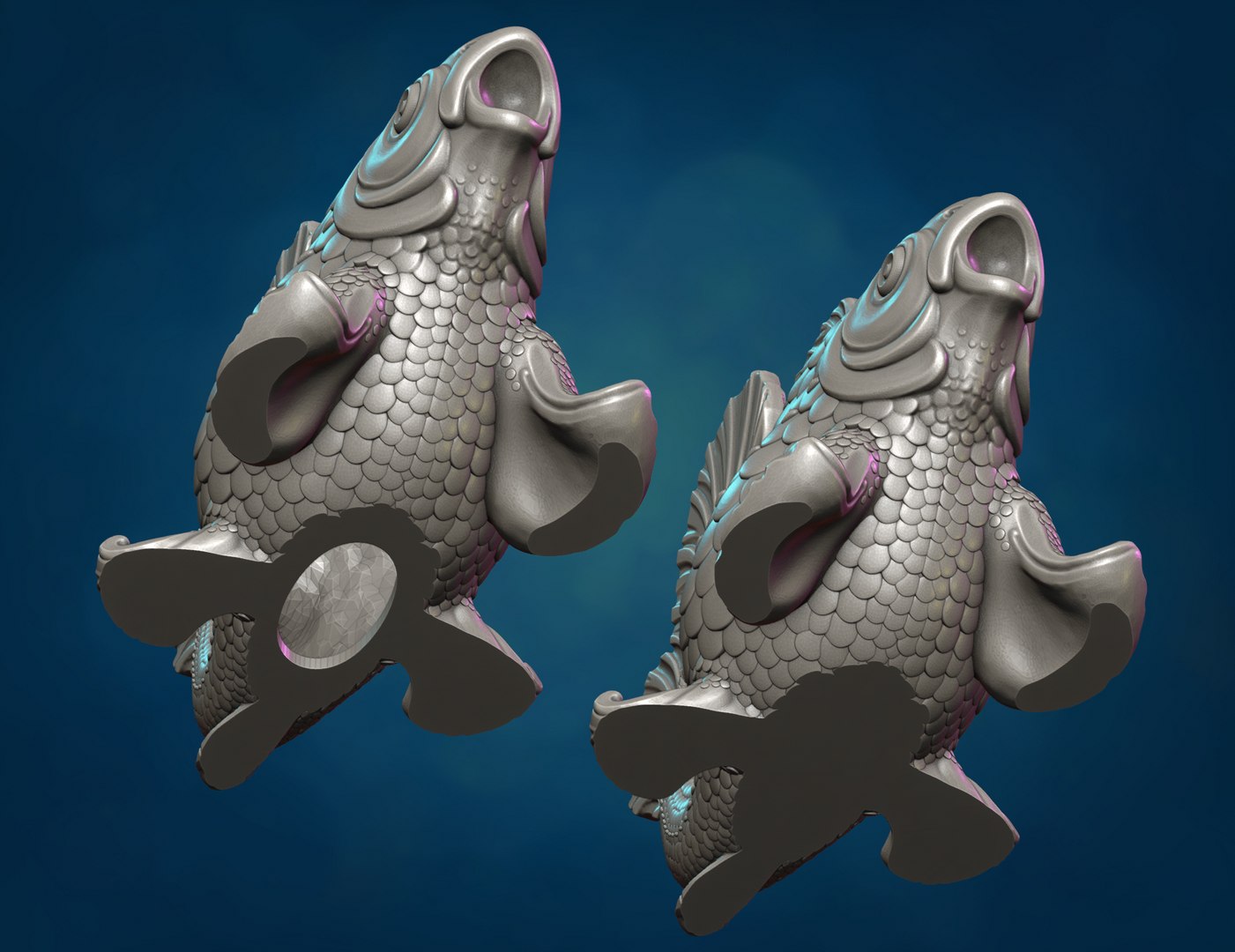 3D Model Fish Printable - TurboSquid 2074609