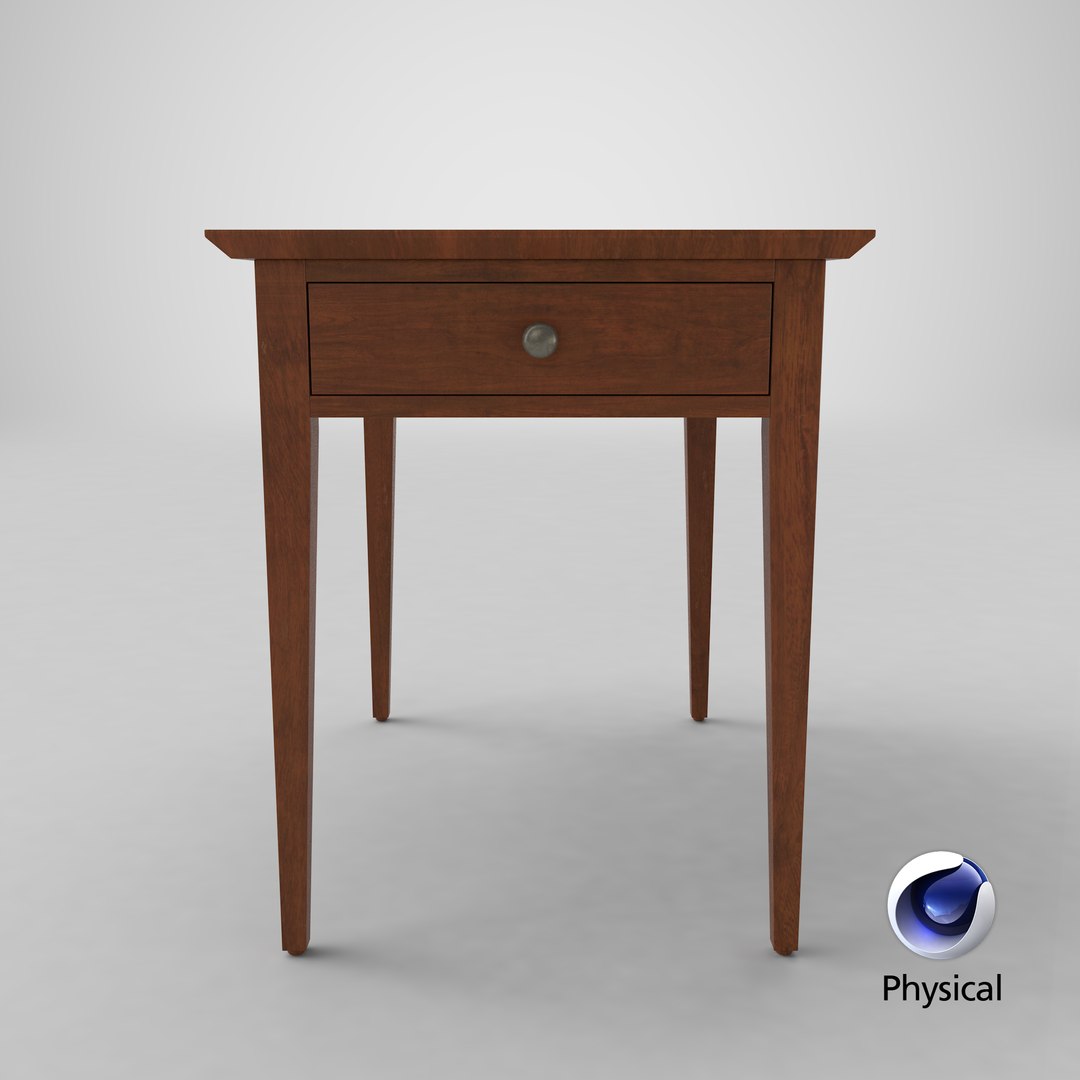 Traditional table model - TurboSquid 1251352