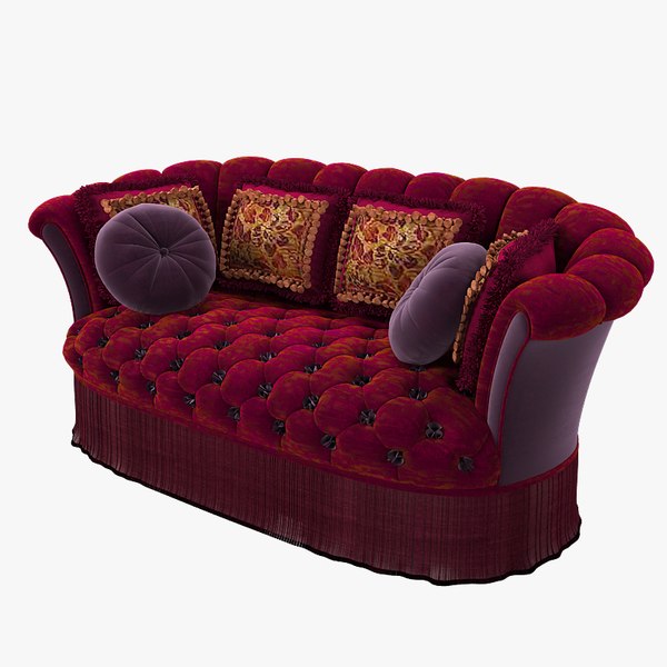 jumbo man 52b classic sofa 3d max
