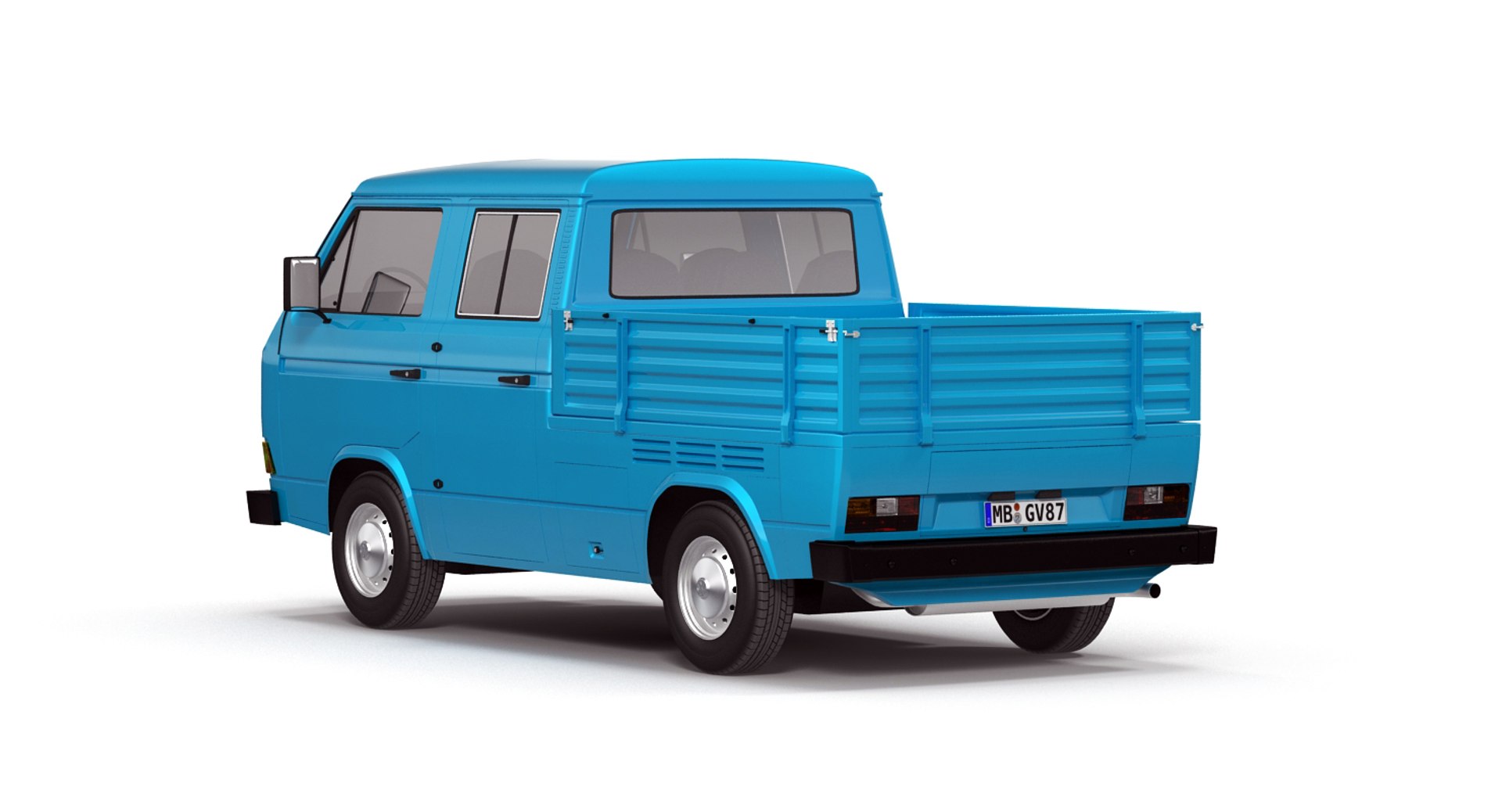 3d t3 volkswagen transporter model
