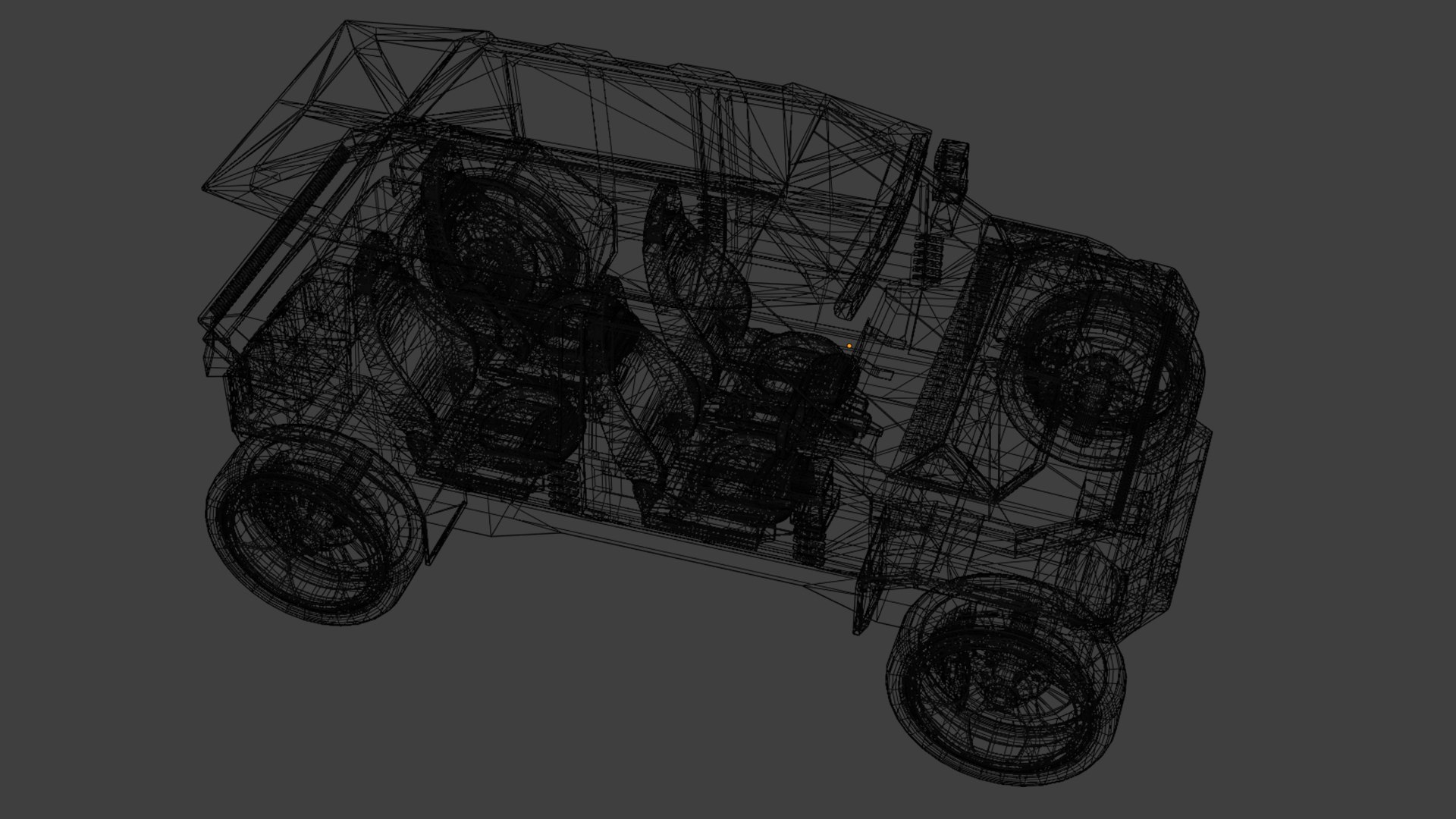 3D SIFI JEEP Game Ready Lowpoly Model - TurboSquid 2127384