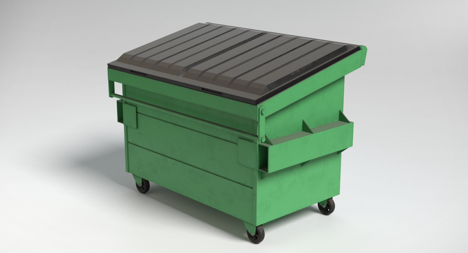 Ready dumpster model - TurboSquid 1170860