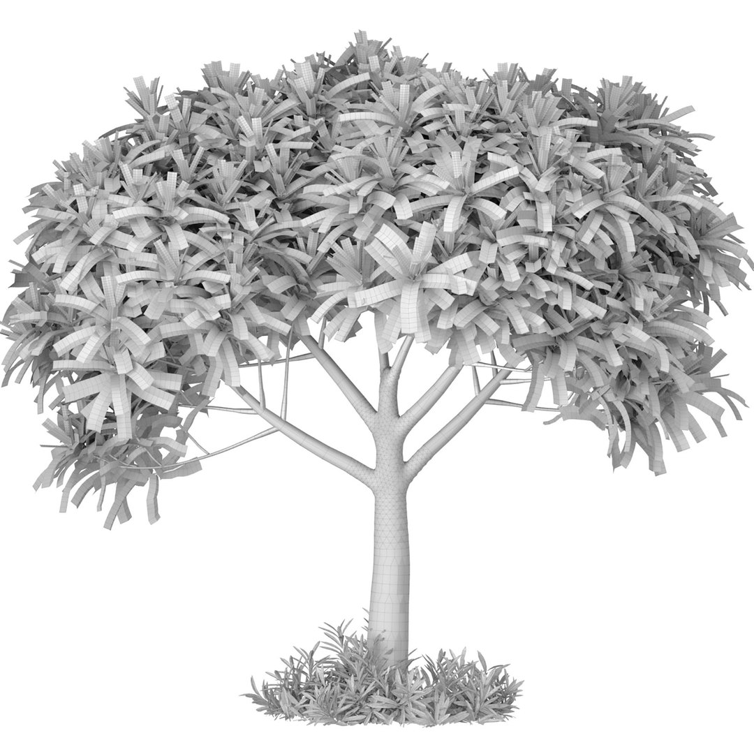 Outdoor Garden Plant Tree Shrub Bush 3D Model - TurboSquid 2320656
