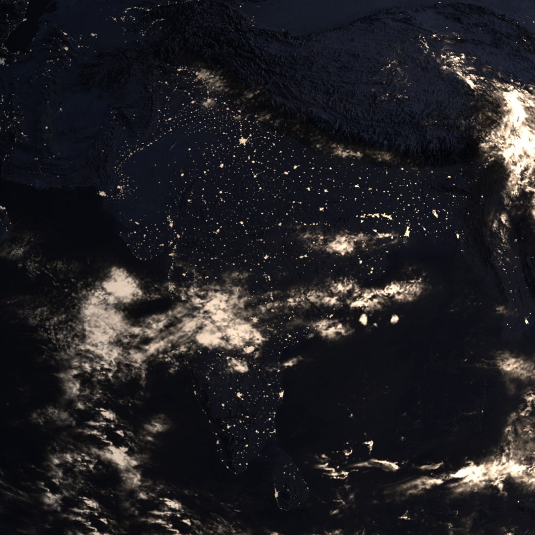 3D Earth Day Night - TurboSquid 1516227