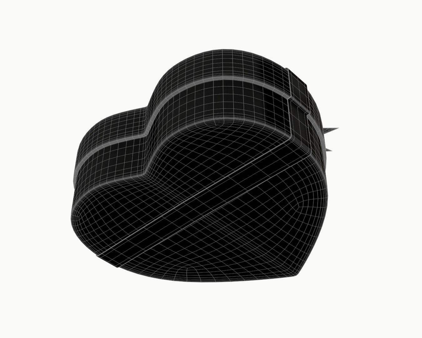 Heart Box 3D Model - TurboSquid 1373388
