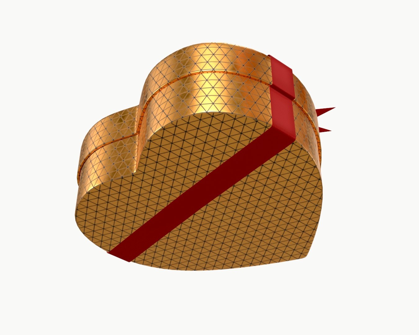 Heart Box 3D Model - TurboSquid 1373388