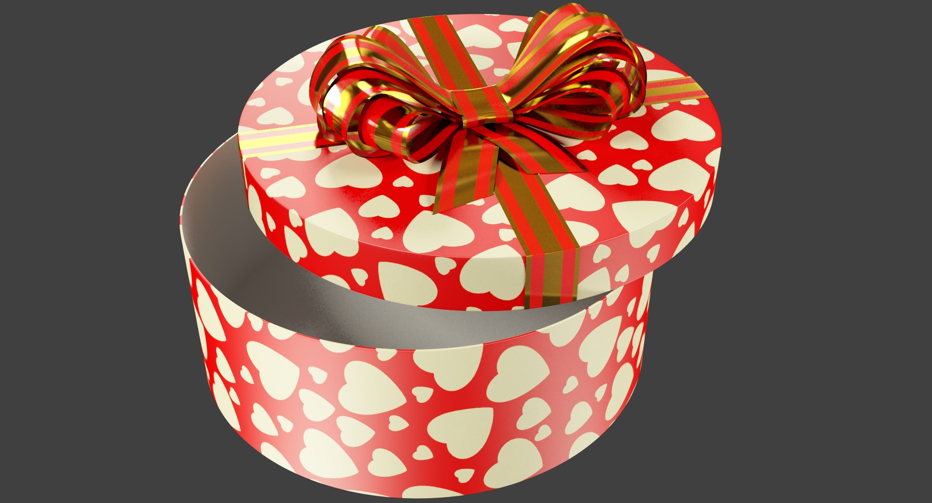 Gift box 3D model - TurboSquid 1338016