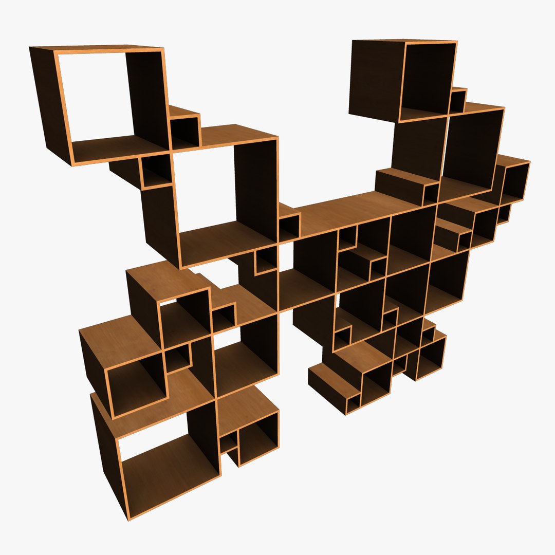 Random Square Shelfing X