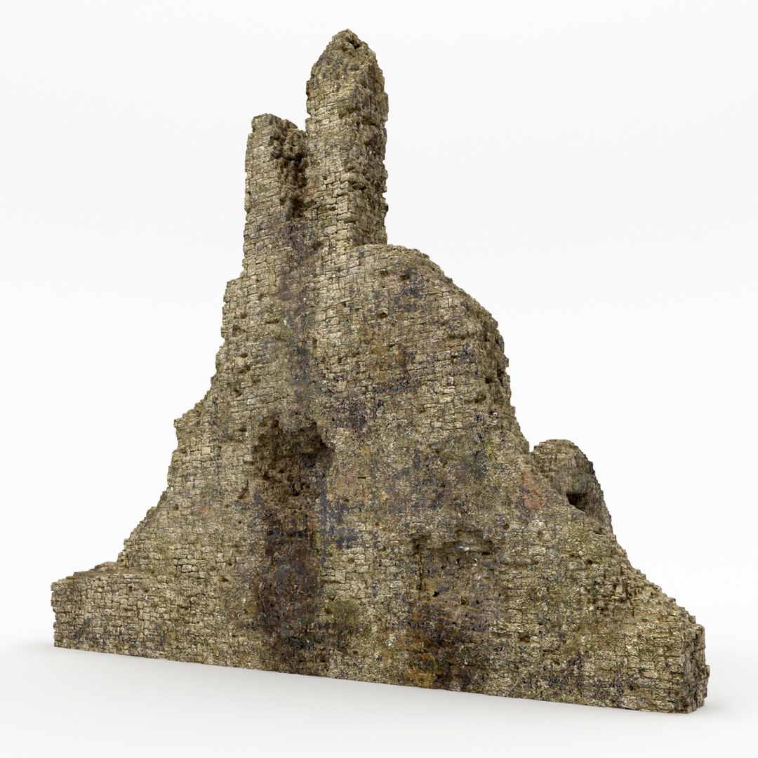 Stone Cliff 3d Max