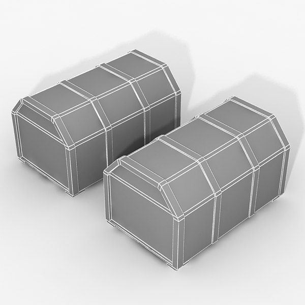 3d model chest