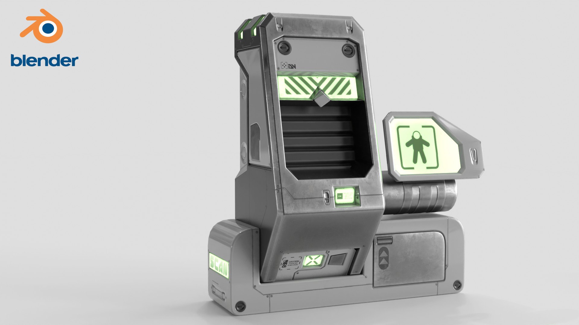 Sci Fi Scanner Display V3 3D Model - TurboSquid 2109228