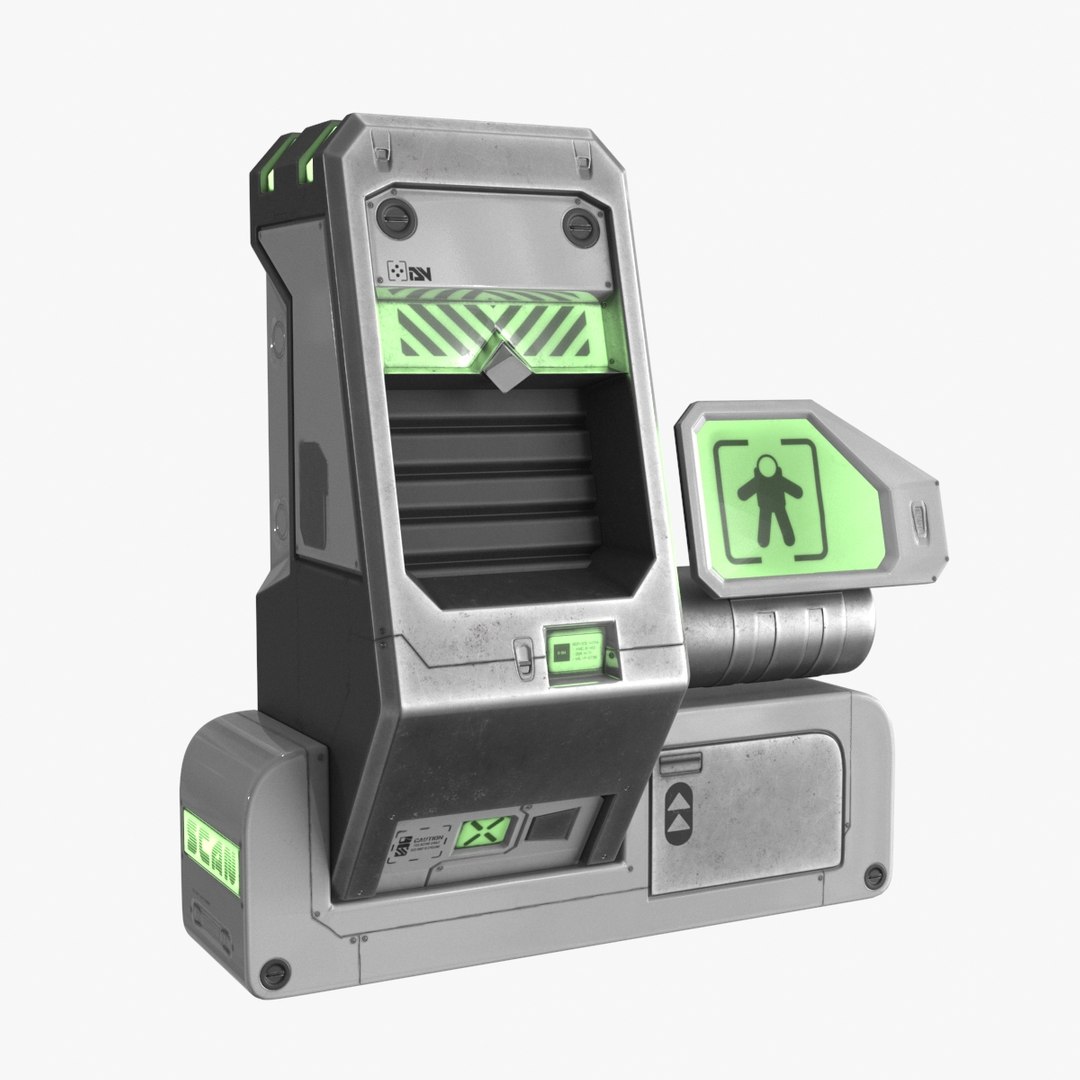 Sci Fi Scanner Display v3 3D model - TurboSquid 2109228