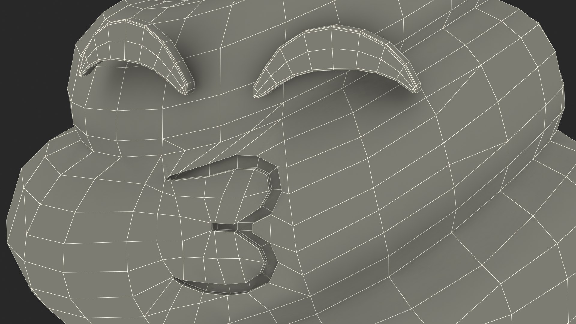 Kissing Face Smiling Poop Emoji Smile 3D Model - TurboSquid 1801235
