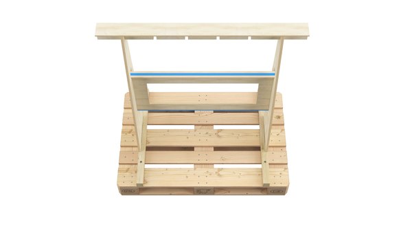 modelo 3d Single A-Frame Pallet - TurboSquid 2038858