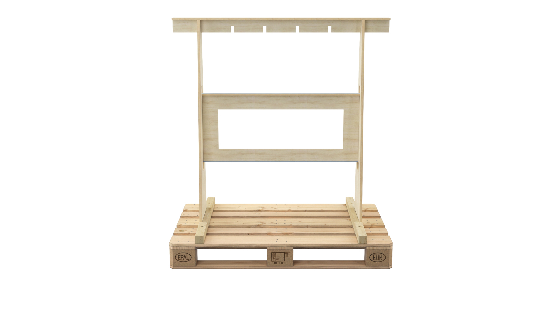 3D Single A-Frame Pallet - TurboSquid 2038858