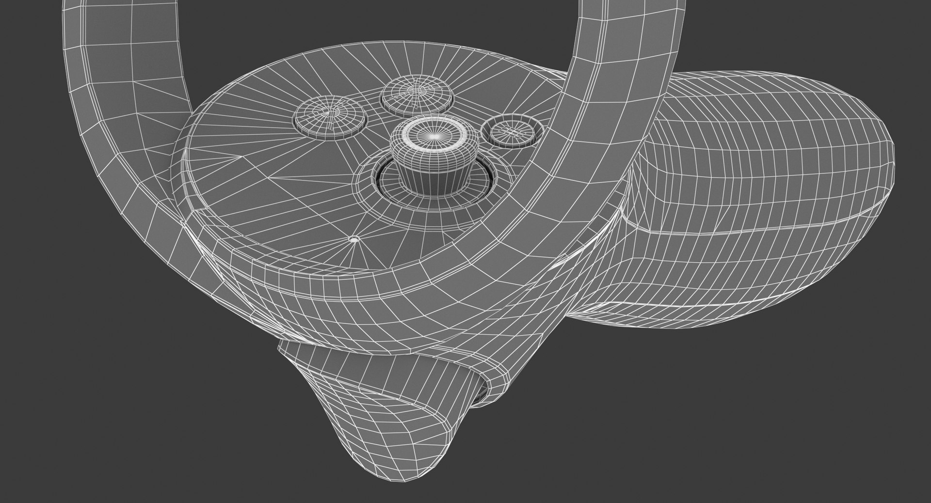 HTC Vive Focus 3 Controller PBR Realistic Model - TurboSquid 1951623