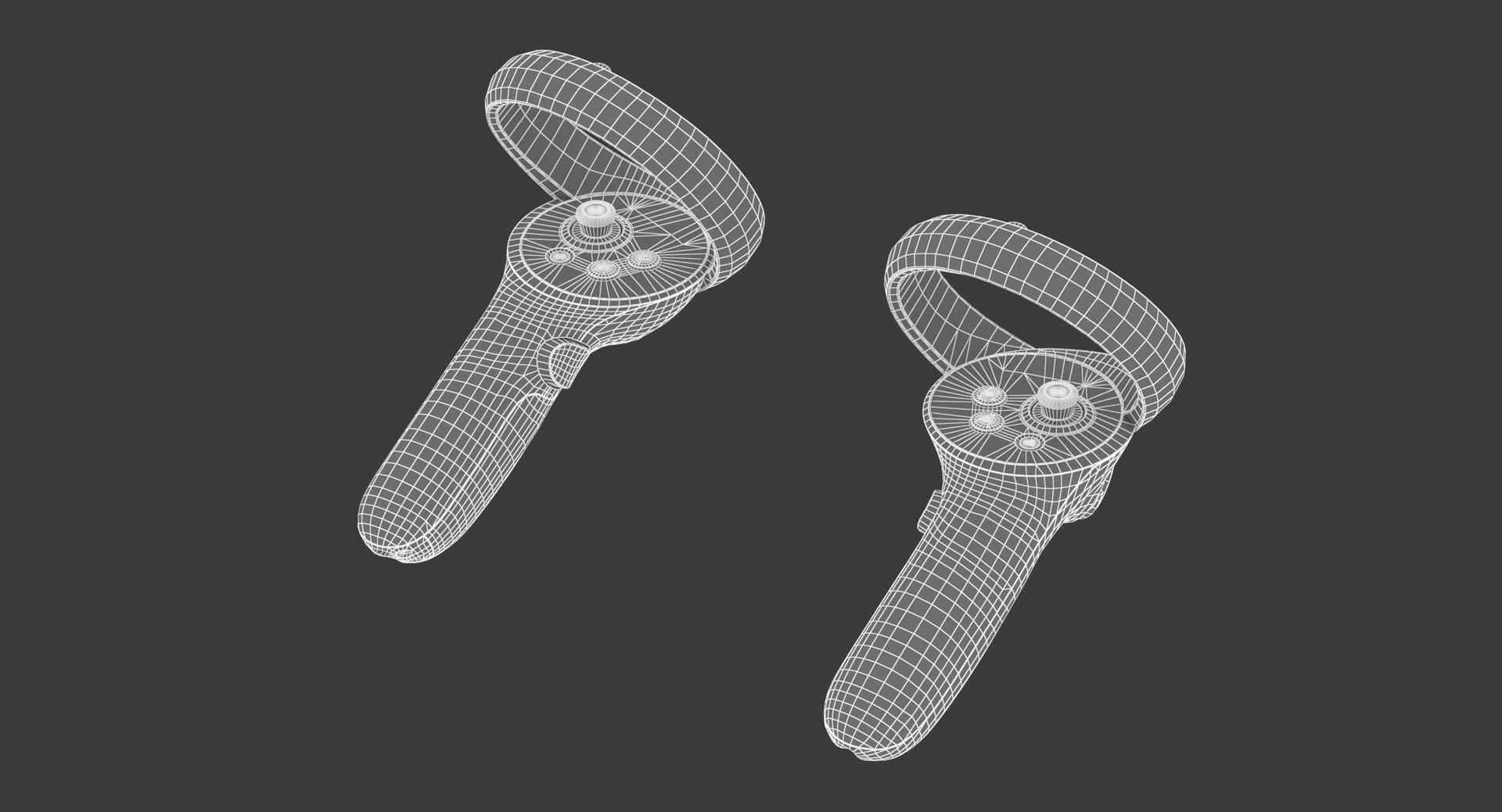 HTC Vive Focus 3 Controller PBR Realistic Model - TurboSquid 1951623