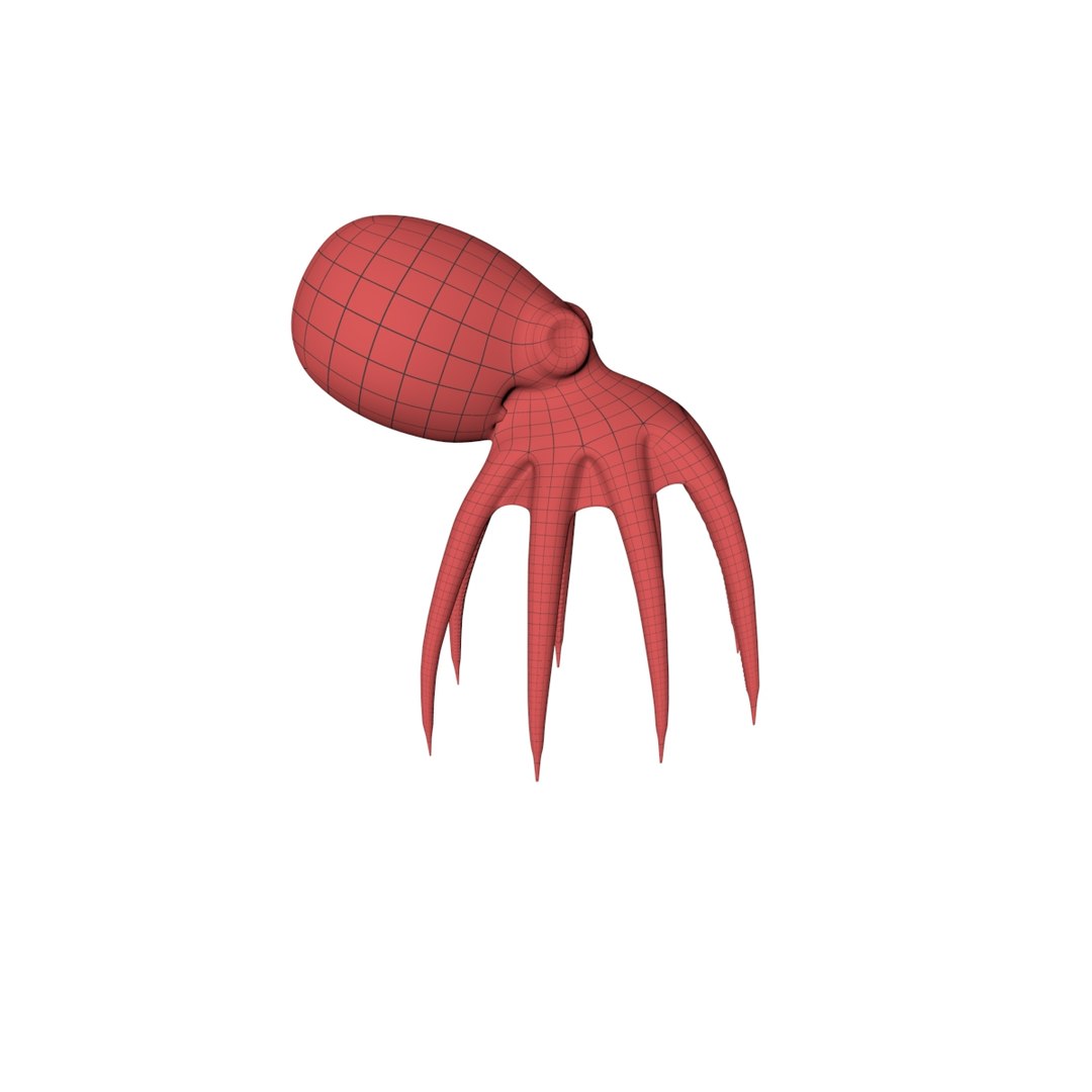 3d Base Mesh Octopus