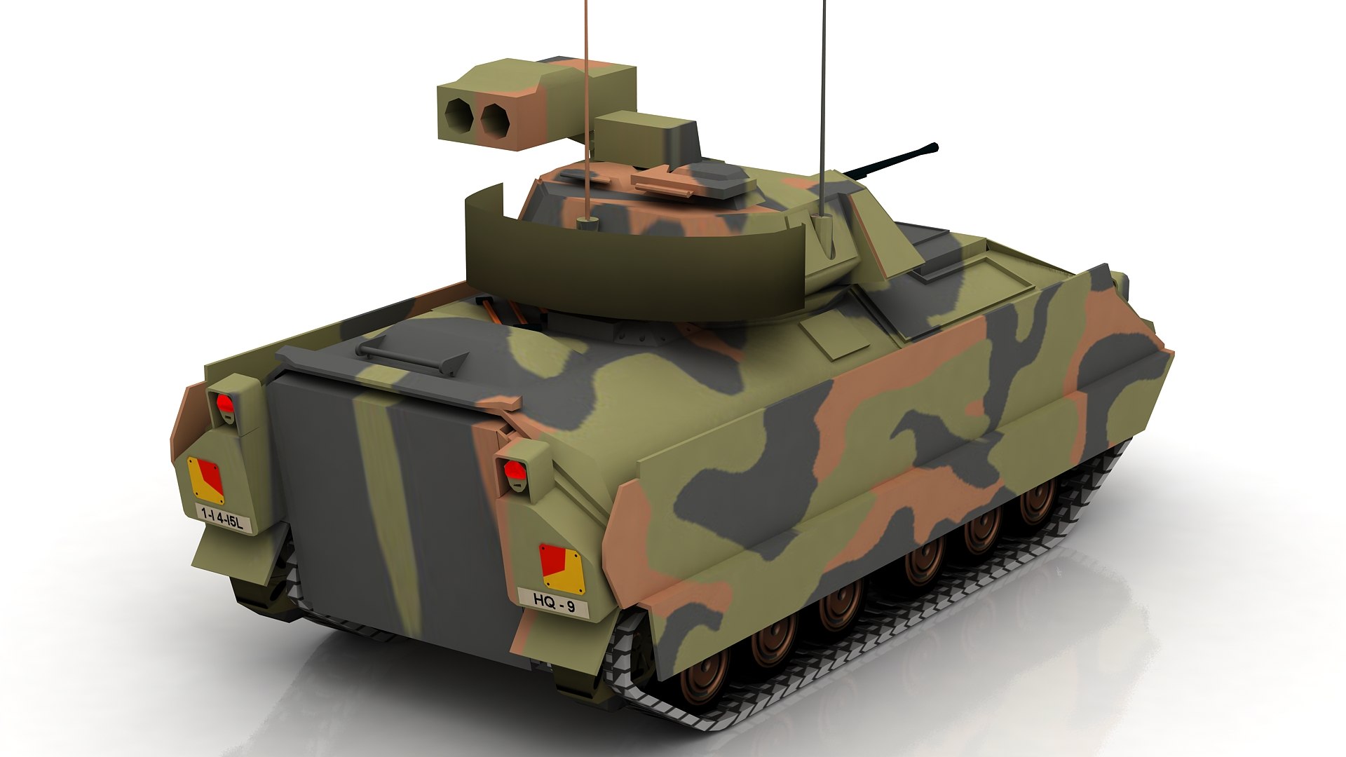 3D M2A2 Infantry Fighting Vehicle - TurboSquid 1787869