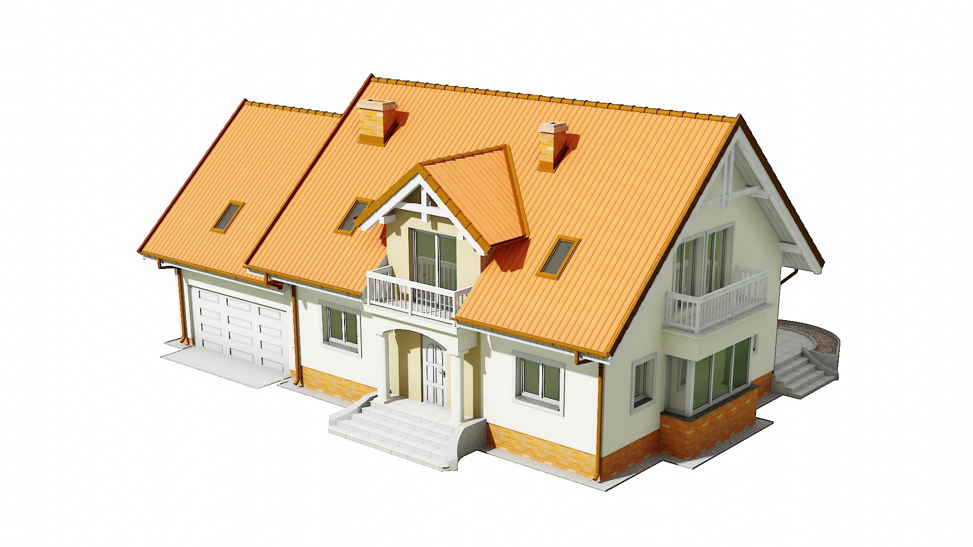 3D Model Houses Building - TurboSquid 1670339