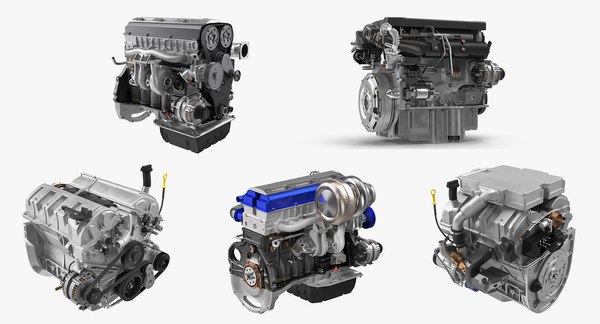 modelo 3d Colección de motores de coche - TurboSquid 1586971