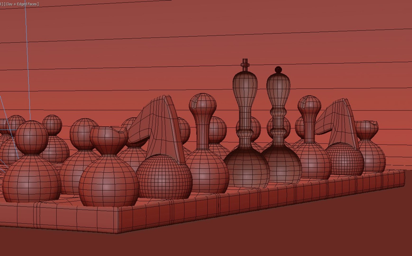 3D Chess Set Wobble model - TurboSquid 1966137