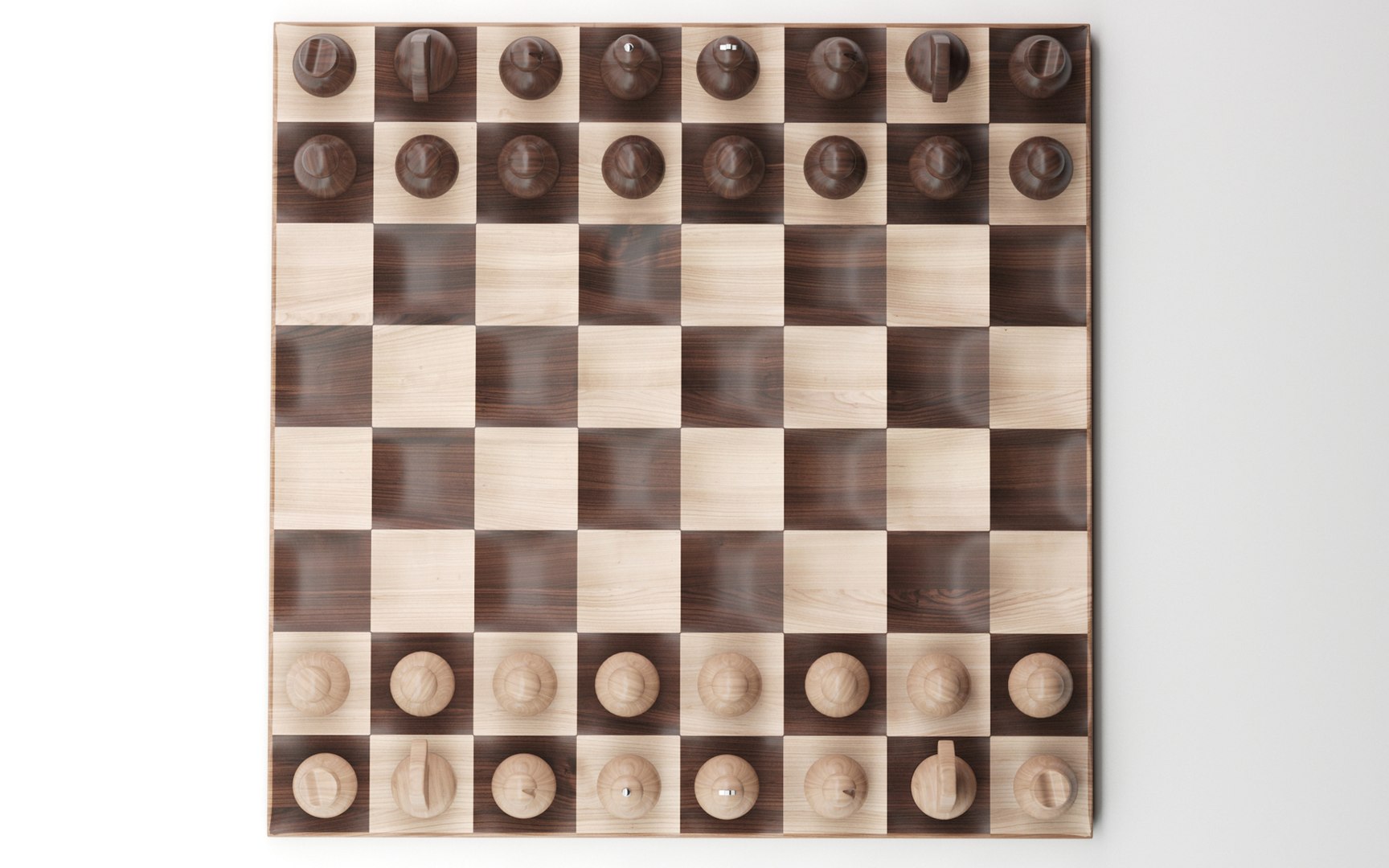 3D Chess Set Wobble model - TurboSquid 1966137