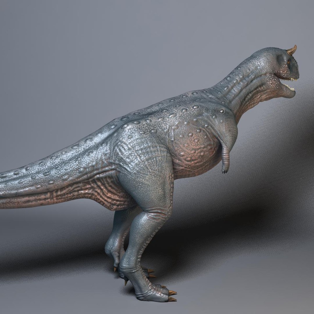 3d Model Carnotaurus Dinosaur Sastrei