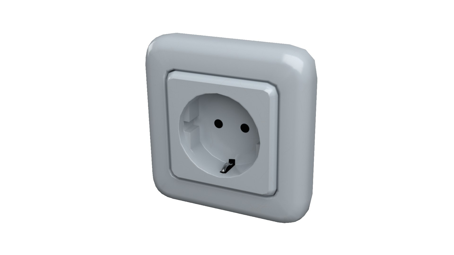 Power Socket German 3D - TurboSquid 2244056