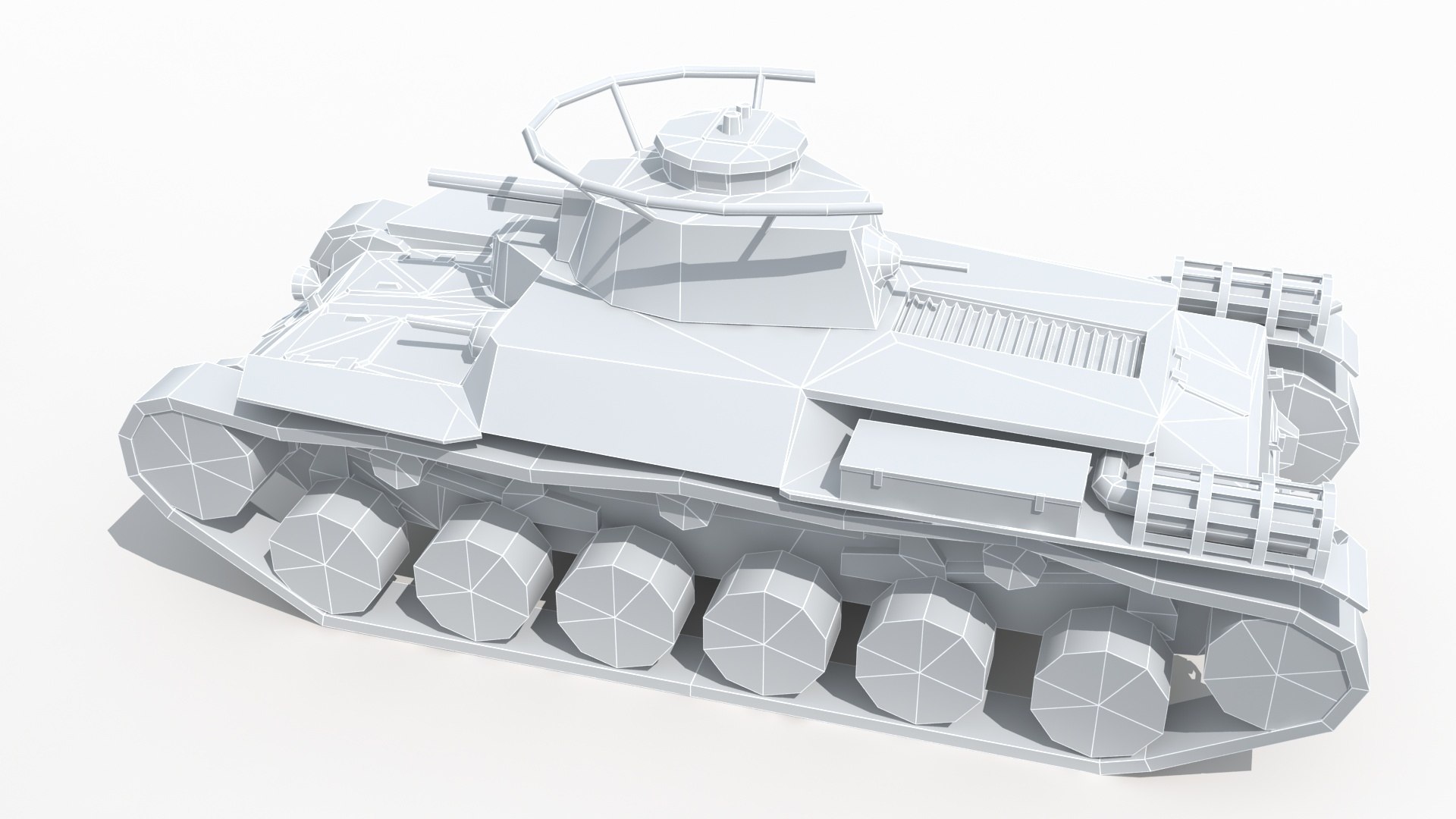 3D Japanese World War II Tanks 1 Model - TurboSquid 2123425